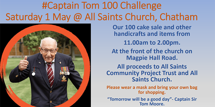 #Captain Tom 100 Challenge Saturday 1 May 2021 - St Paul with All ...